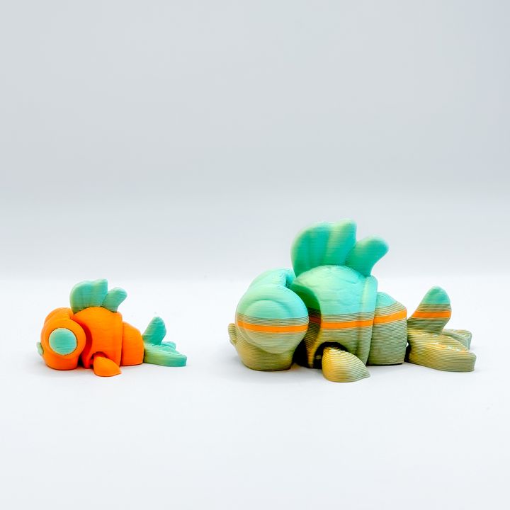 3D Printable M3D - Baby Goldfish by Meliora3D