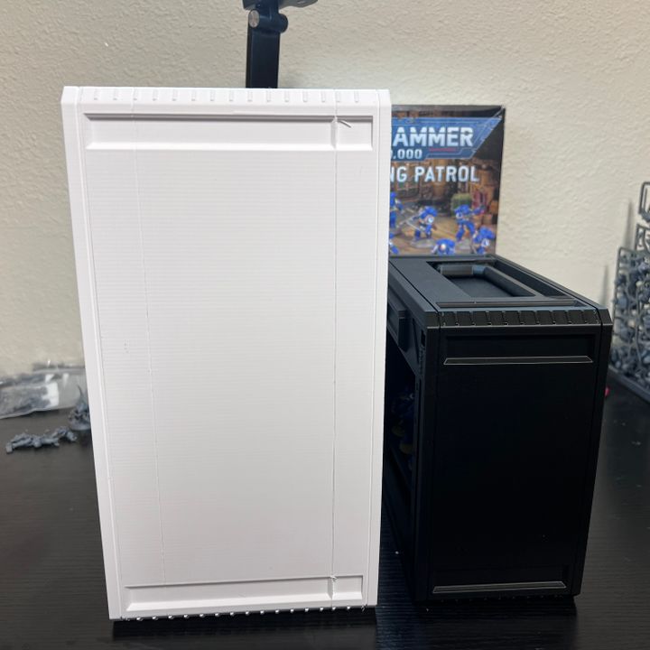 3D Print of Simple Mini Storage - Kill Squad all-in-one carry case. by ...