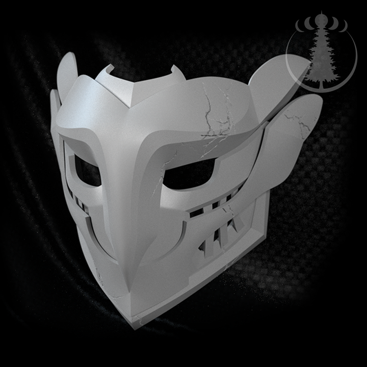 3D Printable Mask Arcane Ekko by WichForest