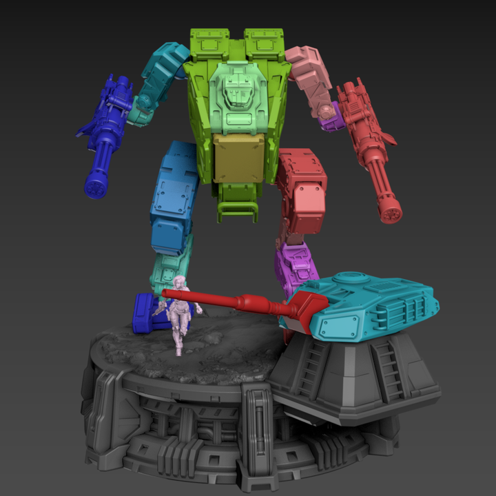 3D Printable Wolverine Poseable 100mm Set by Extra Guy