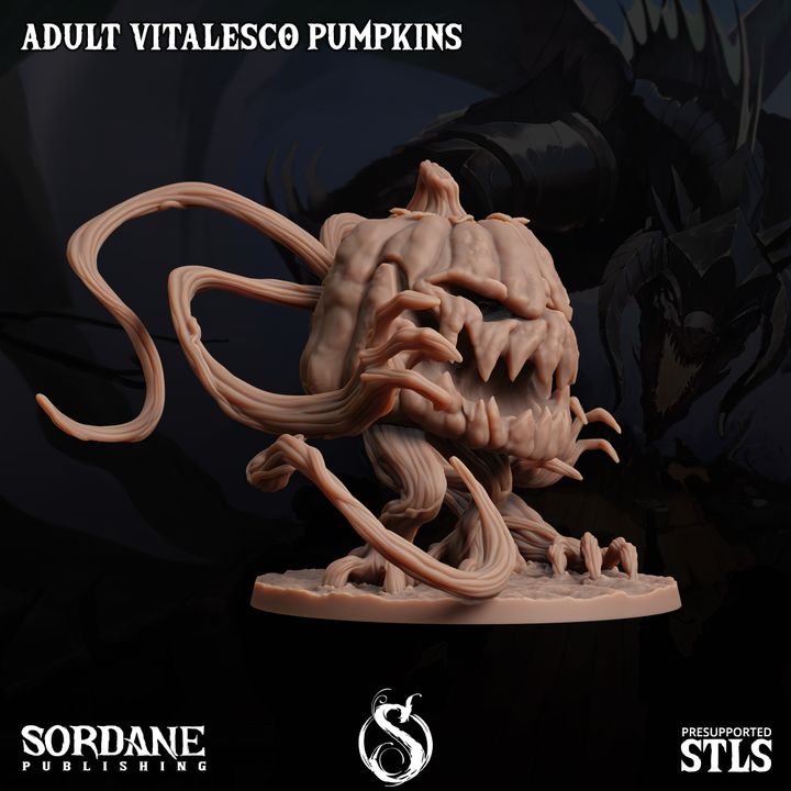 3D Printable Adult Vitalesco Pumpkins by Sordane Publishing