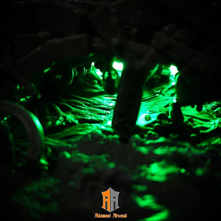 3D Printable Scenic Base - Blighttown by Adamant Arsenal