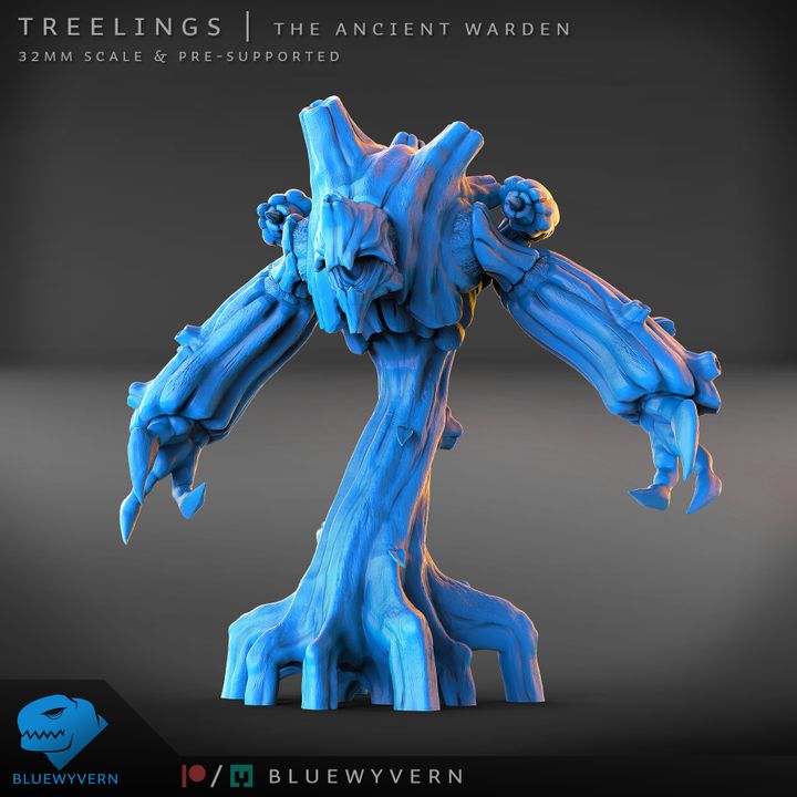3D Printable Treelings - The Ancient Warden (Early Access Mini) by ...