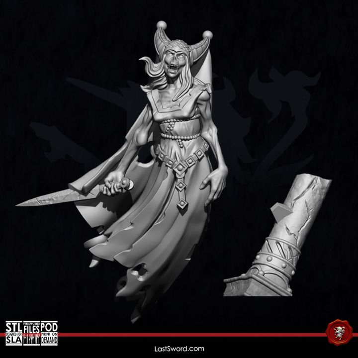 3D Printable Banshee by LastSword Miniatures