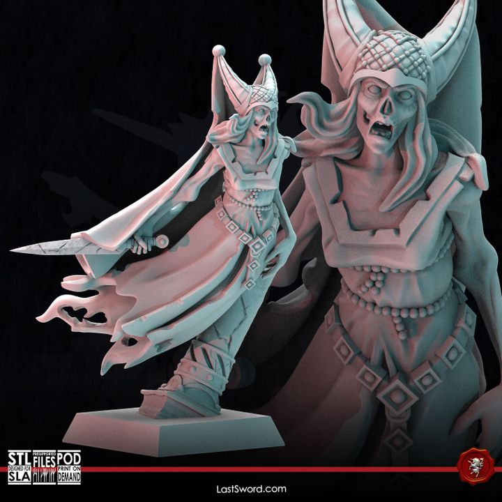 3D Printable Banshee by LastSword Miniatures