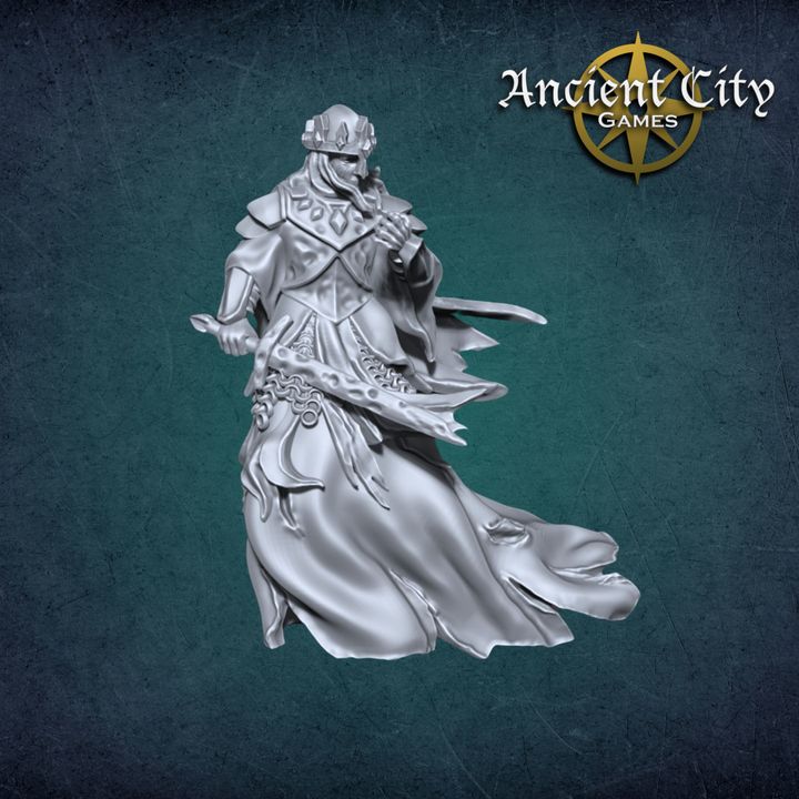 3D Printable Wight King by Ancient City Games