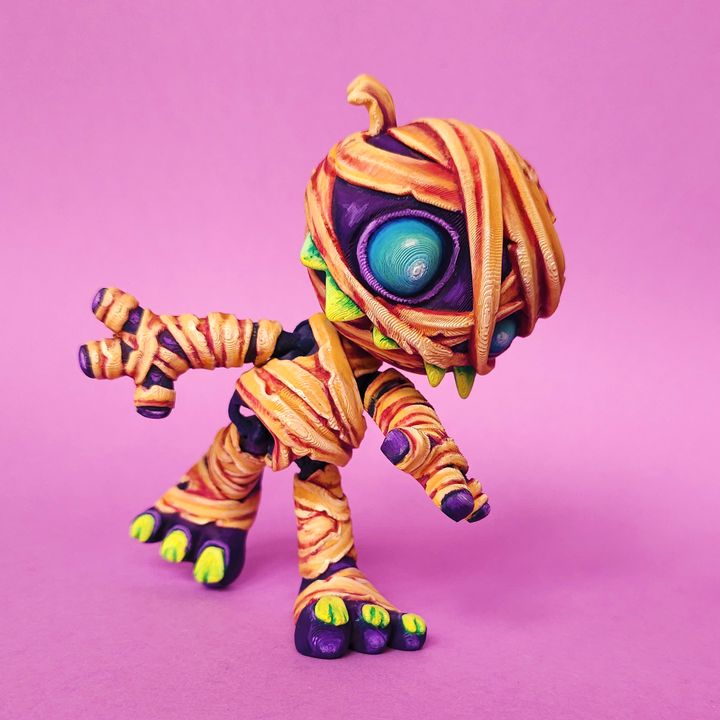 3D Printable Creepy Mummy by TwistyPrints