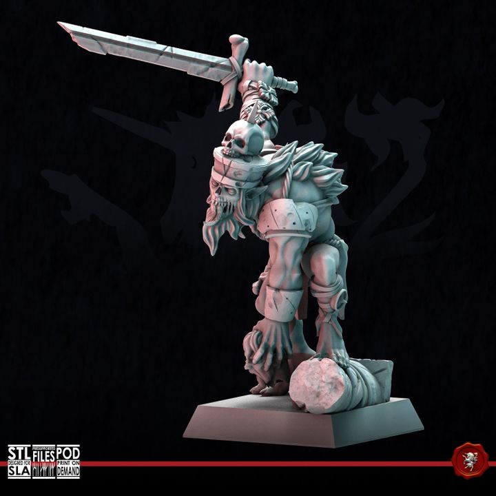 3D Printable Ghouls by LastSword Miniatures