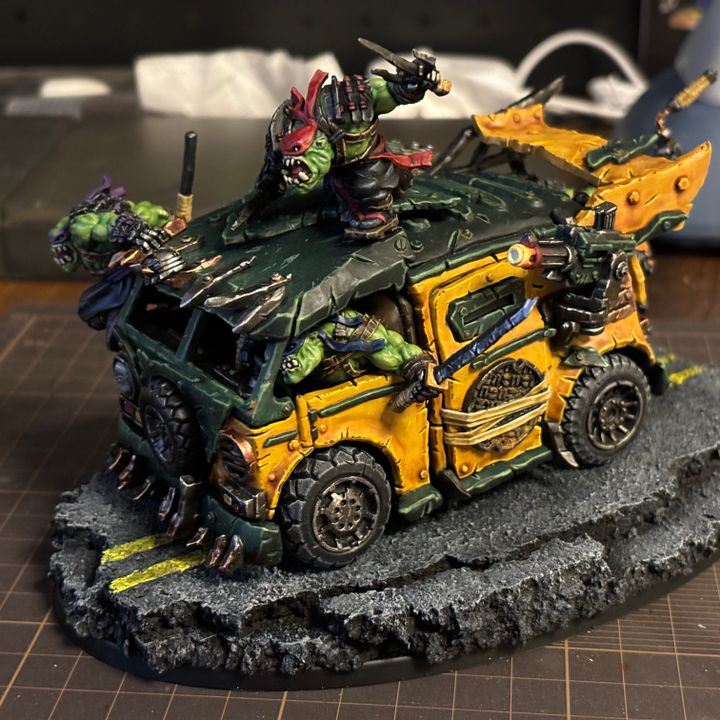 3D Print of Orc Ninja Battle Van by CHIAKANG