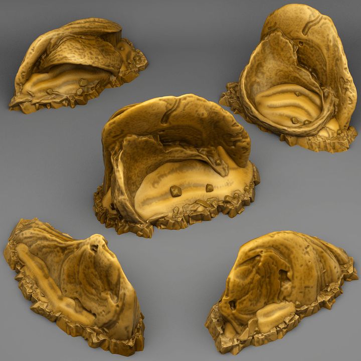 3D Printable SHARP DESERT STONES by Fantastic Plants And Rocks