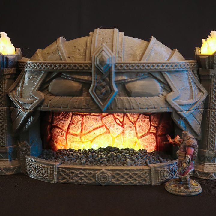 3D Printable Calling Portals - Dwarven Forge by Black Scrolls Games