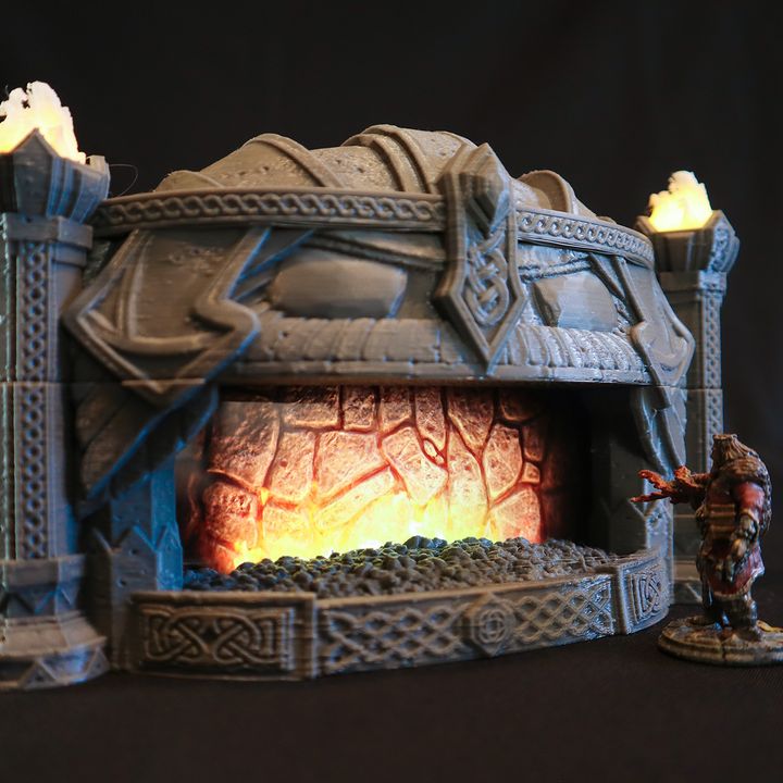 3D Printable Calling Portals - Dwarven Forge by Black Scrolls Games