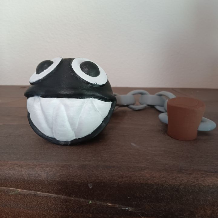 3D Printable Chain Chomp - Flexi Fidget toy by tim