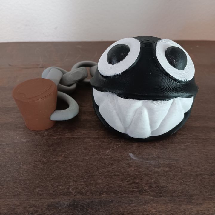 3D Printable Chain Chomp - Flexi Fidget toy by tim