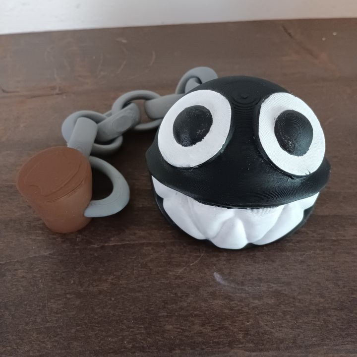 3D Printable Chain Chomp - Flexi Fidget toy by tim