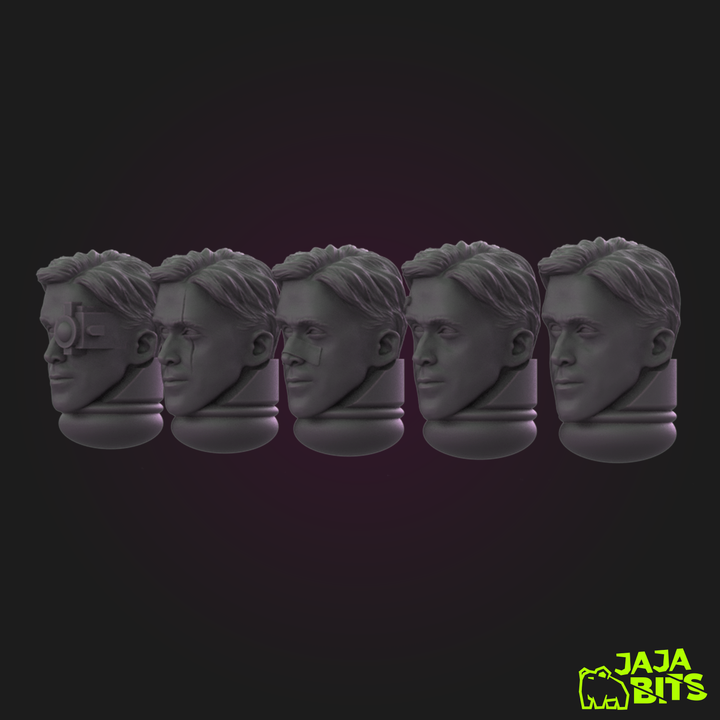 3D Printable Gosling Marine Head by Olya Strashevych