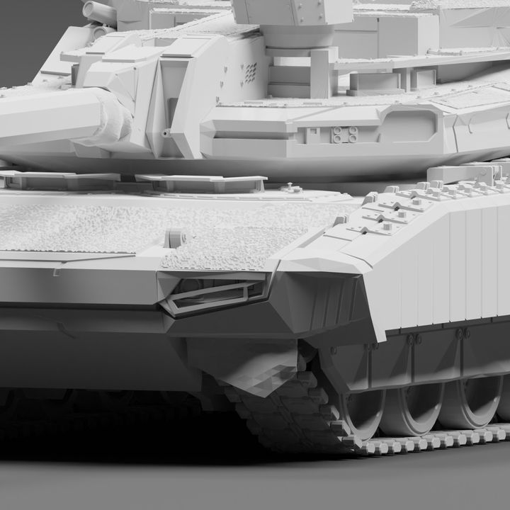 3D Printable French AMX 56 Leclerc Evolution by The Military Industrial ...
