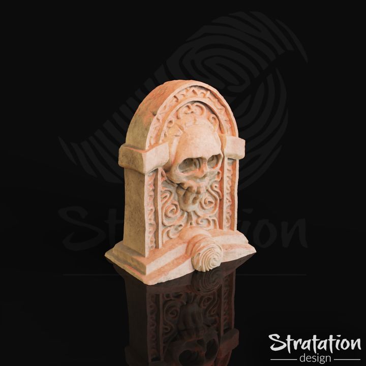 3D Printable Macabre Domain Halloween Collection by Stratation Design