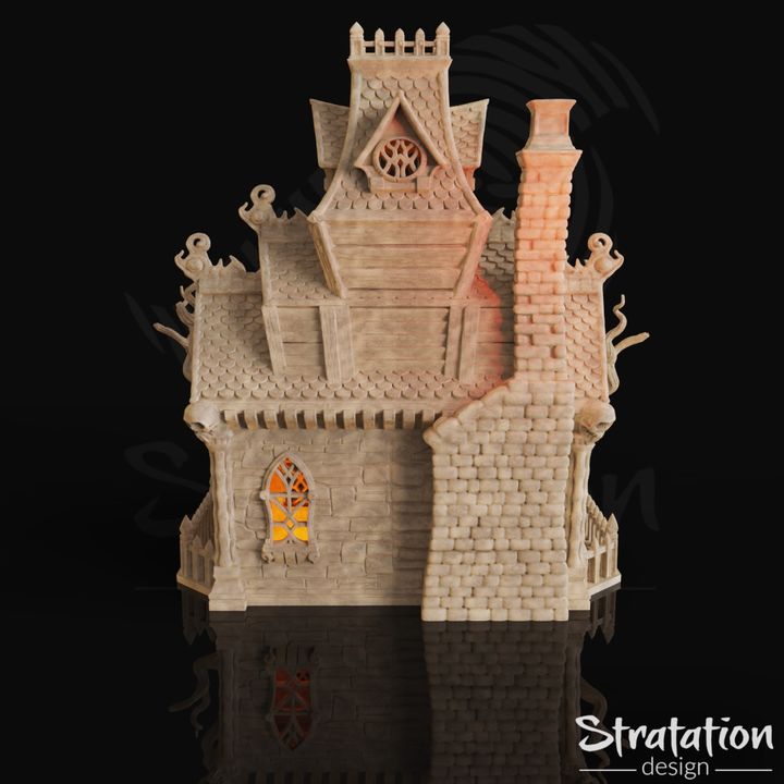 3D Printable Macabre Domain Halloween Collection by Stratation Design