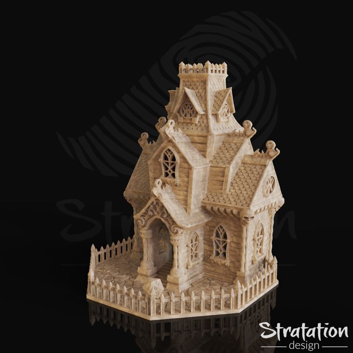 3D Printable Macabre Domain Halloween Collection by Stratation Design