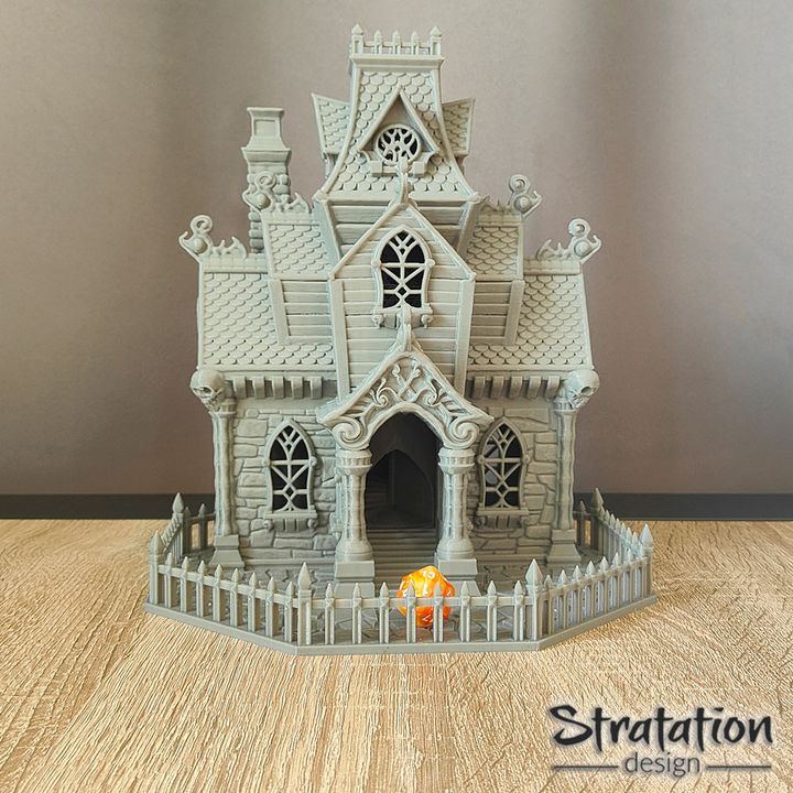 3D Printable Macabre Domain Halloween Collection by Stratation Design
