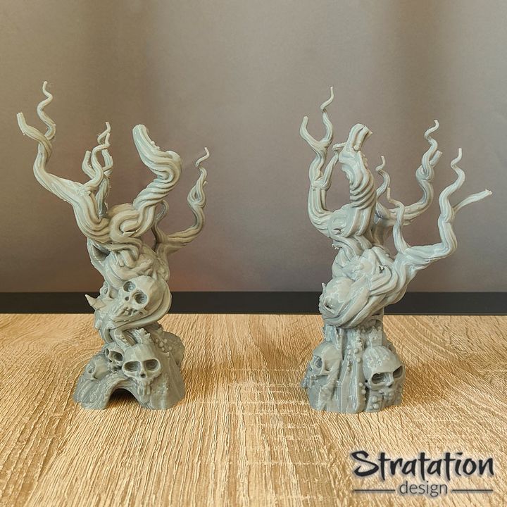 3D Printable Macabre Domain Halloween Collection by Stratation Design