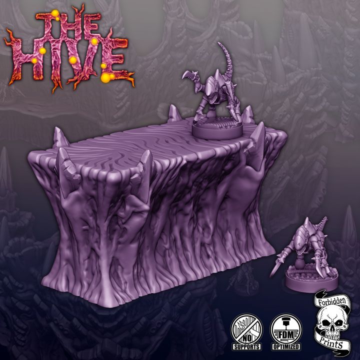 3D Printable The Hive - Bug Ruins BUNDLE! Set by Forbidden Prints