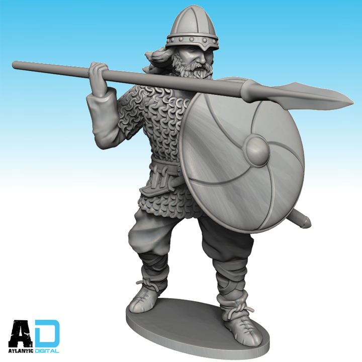 3D Printable Visigoth Armored Infantry by Wargames Atlantic