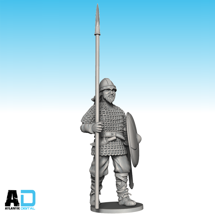 3D Printable Visigoth Armored Infantry by Wargames Atlantic