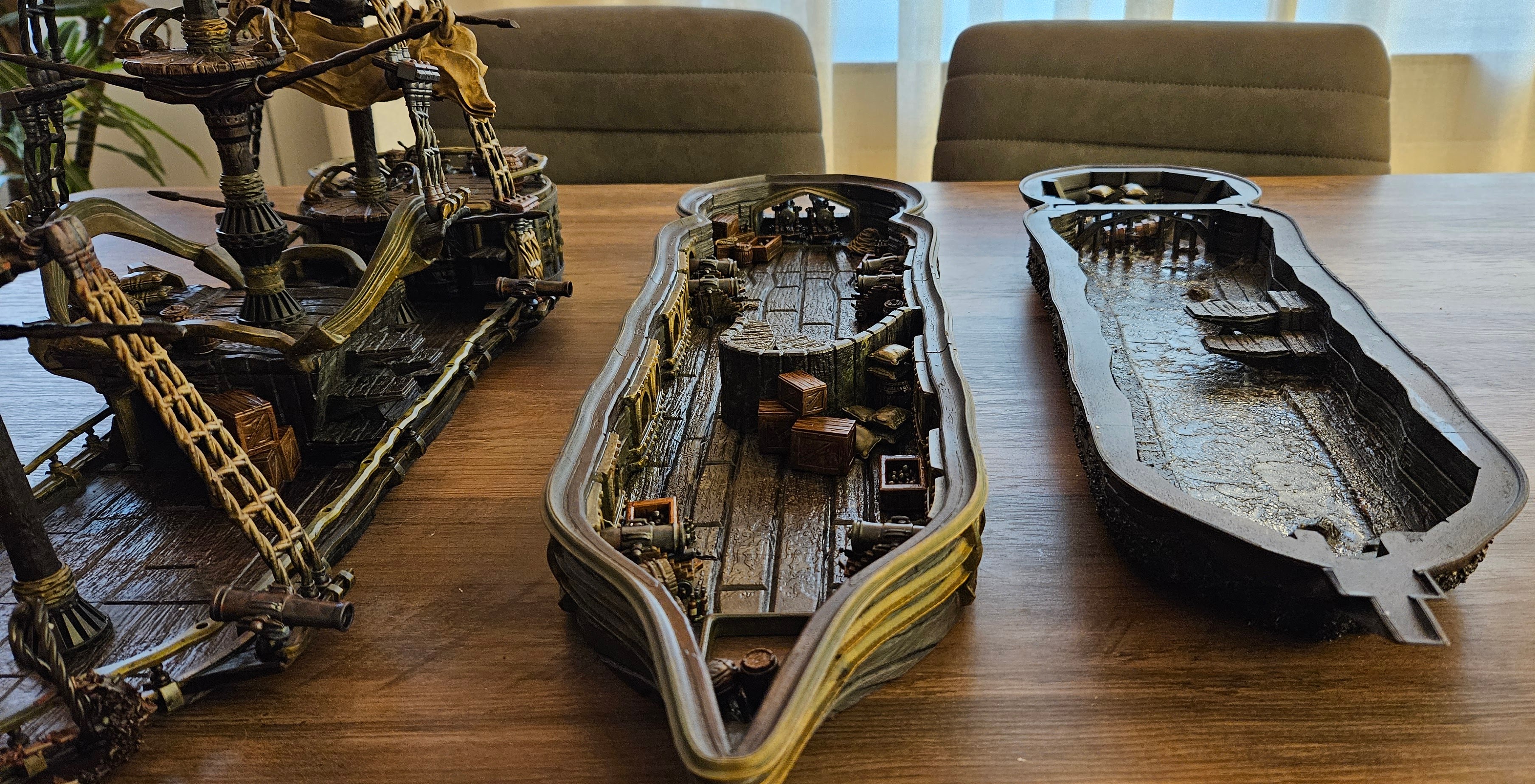 3D Printable The Ancient Mariner: Modular Pirate Ship for Tabletop ...