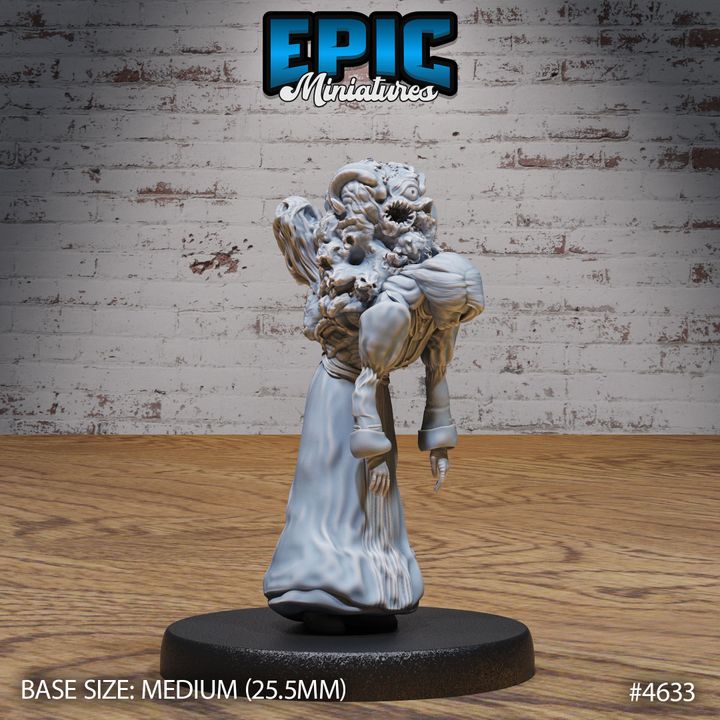 3D Printable Possessed Nun Cursed / Fighting Priestess / Holy Soldier ...