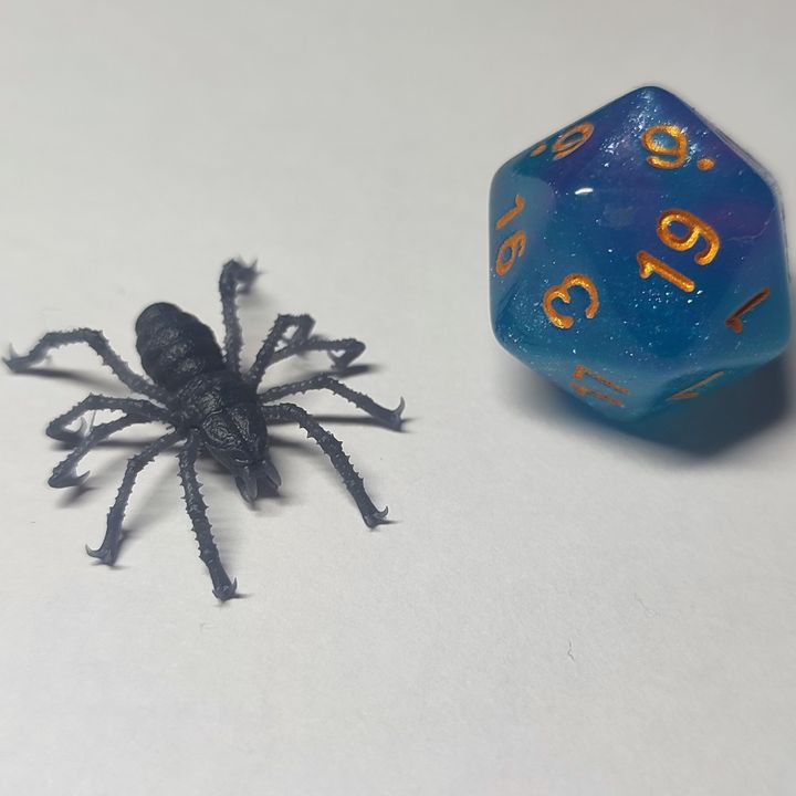 3D Printable Giant Solifugid by Armoured Up Minis