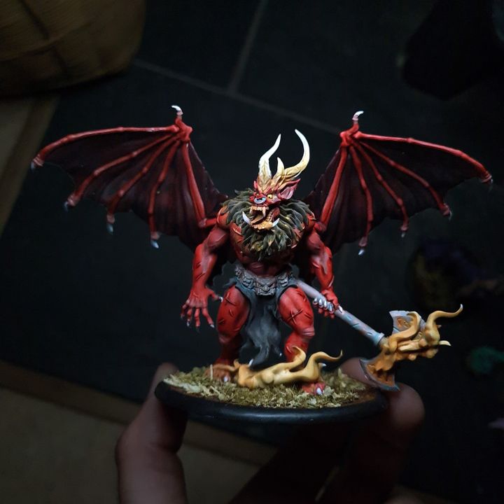 3D Printable The Four Demon Kings by Warp Miniatures
