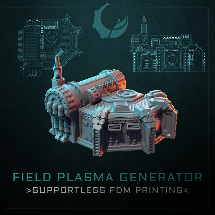 3D Printable IG Field Plasma Generator by Maelstrom Designworks