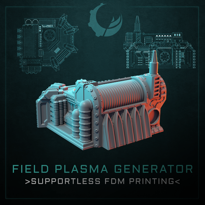 3D Printable IG Field Plasma Generator by Maelstrom Designworks