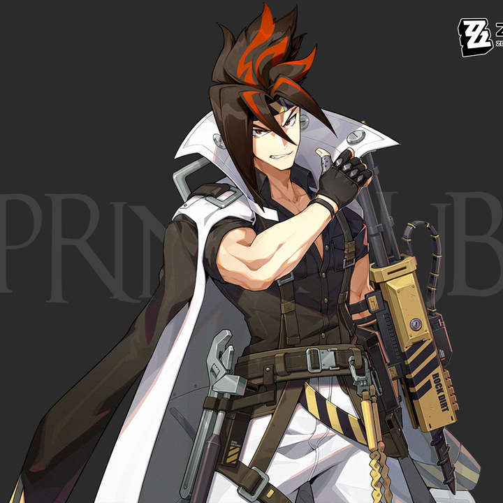 3D Printable Anton Driller from Zenless Zone Zero for cosplay by Printhub