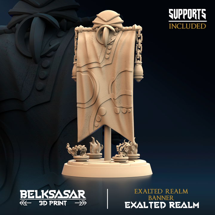 3D Printable Exalted Realm - Arcanist by Belksasar