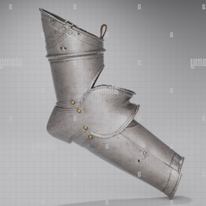3D Printable Rerebrace (elbow,forearm,bicep) Armor/armour by Brian