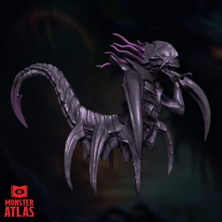 3D Printable Mage Hunter Dnd monster by Monster Atlas