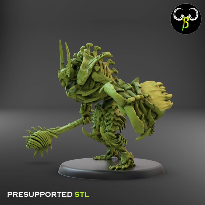 3D Printable Marrow Construct Shield Squad by ClayBeastCreation