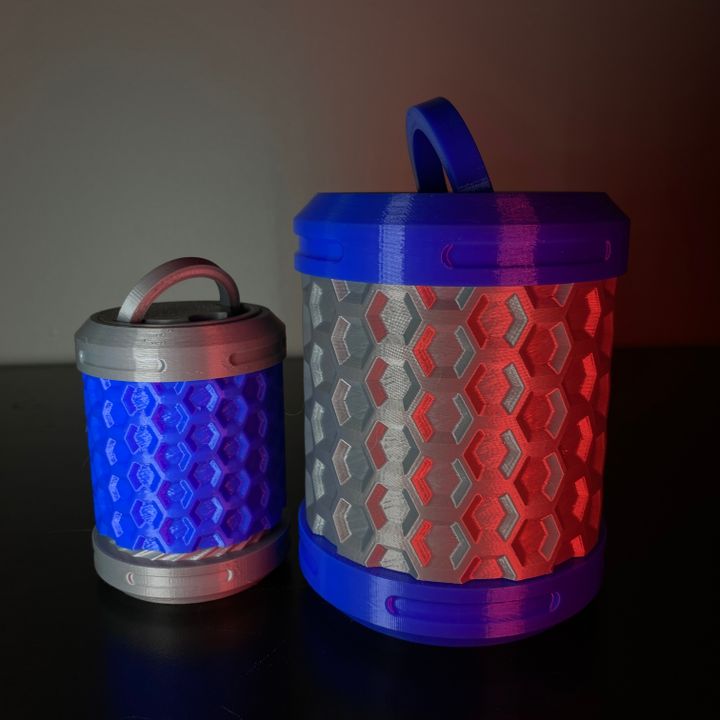 3D Printable Locking Twist Capsule by Thin Air 3D