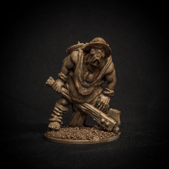3D Printable Troll Carn by Knucklebones Miniatures