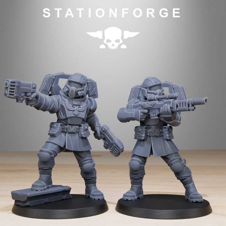 3D Printable Vaskar Jump Squad by Station Forge