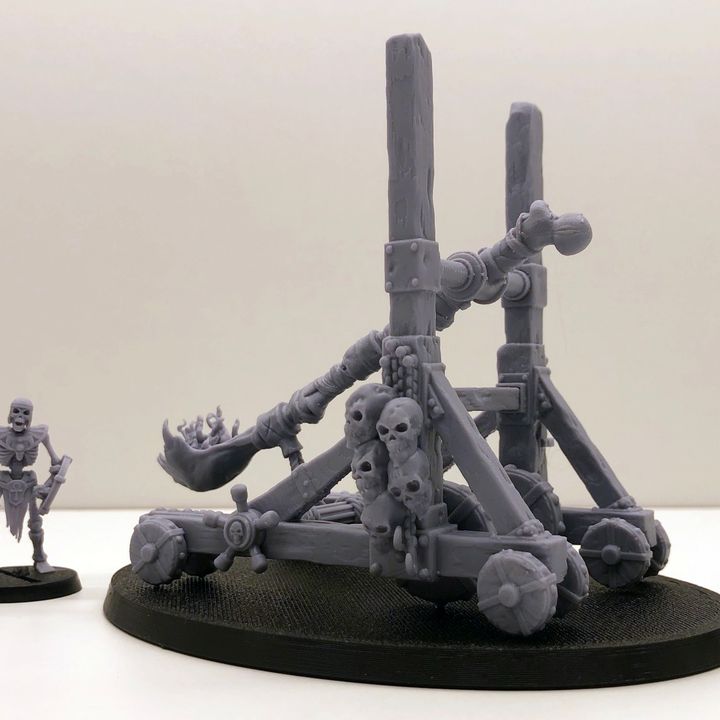 3D Printable Pharaoh's Legacy: Bone Catapult by Crab Miniatures