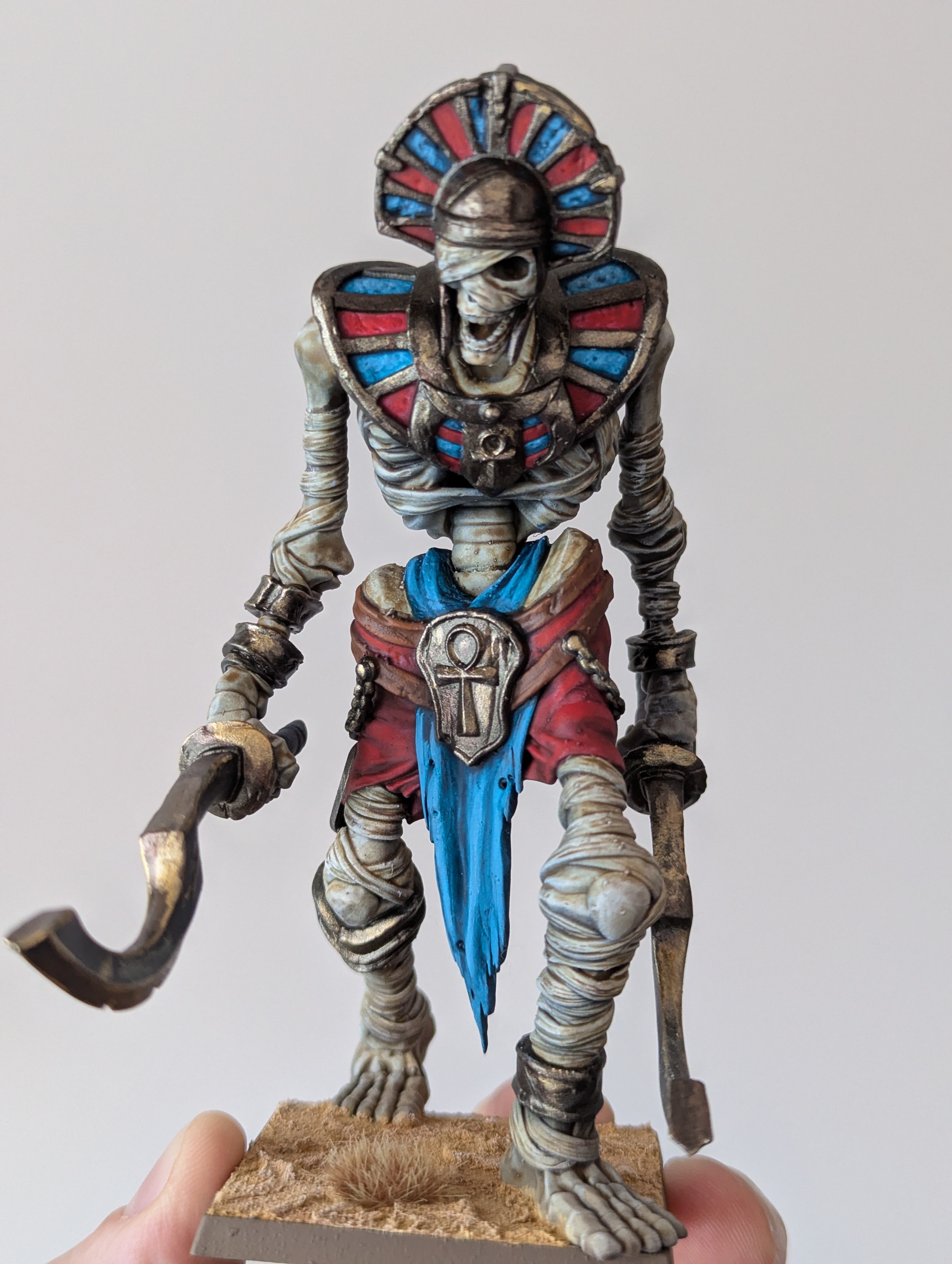 3D Printable Pharaoh's Legacy: The Bone Giant by Crab Miniatures