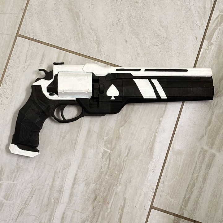 3D Printable Reproduction of Ace of Spades from Destiny - Easy Print ...