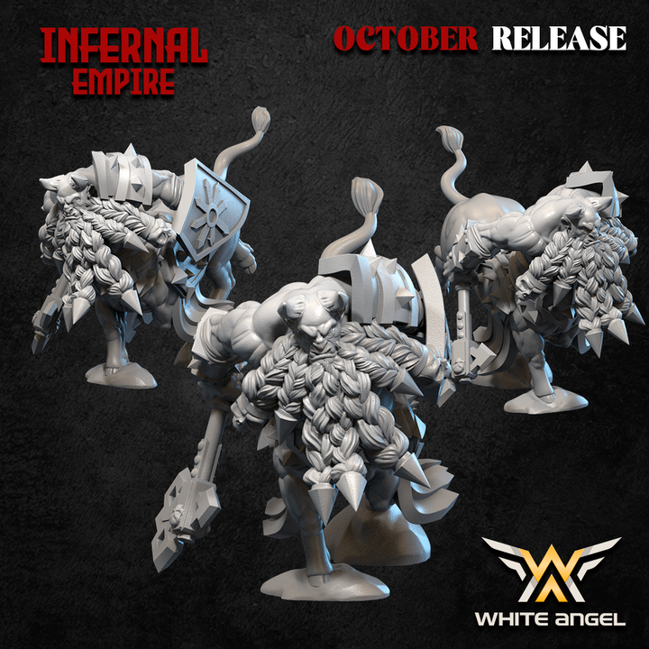 3D Printable INFERNAL CENTAUR - INFERNAL EMPIRE (OCTOBER 2024 RELEASE ...