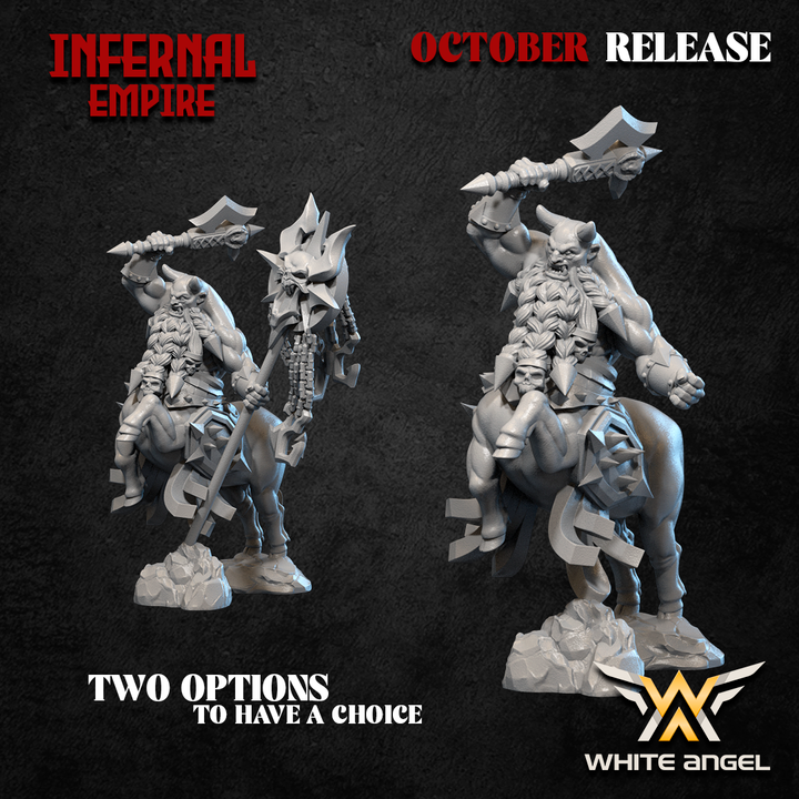 3D Printable INFERNAL CENTAUR - INFERNAL EMPIRE (OCTOBER 2024 RELEASE ...