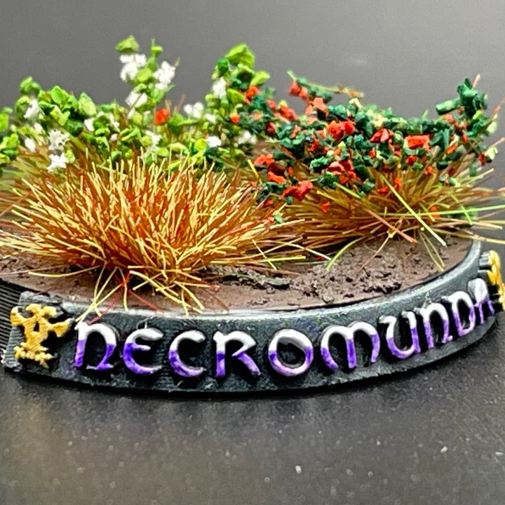 3D Printable Hive City / Sump City Name Plate Builder by Tagmybase.com