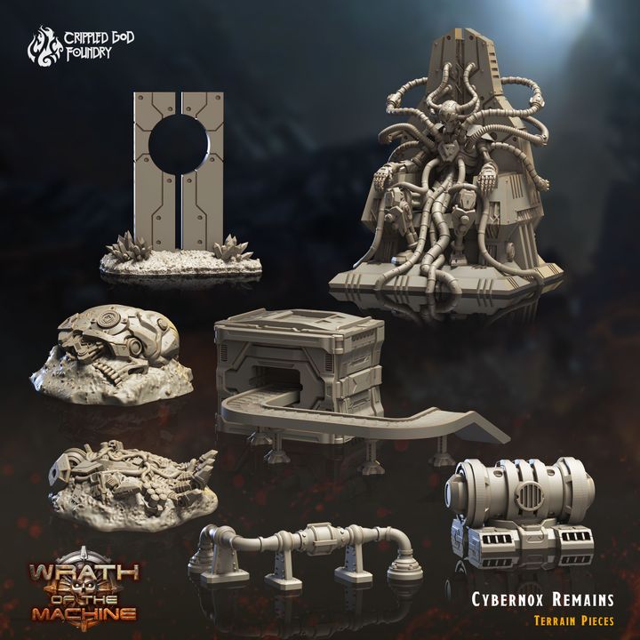 3D Printable Wrath of the Machine ~ October '24 Sci-Fi Budle by ...